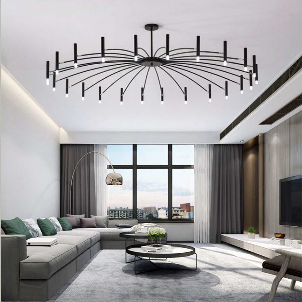 Lustre moderne LED effet flottante moderne au design nordique ...