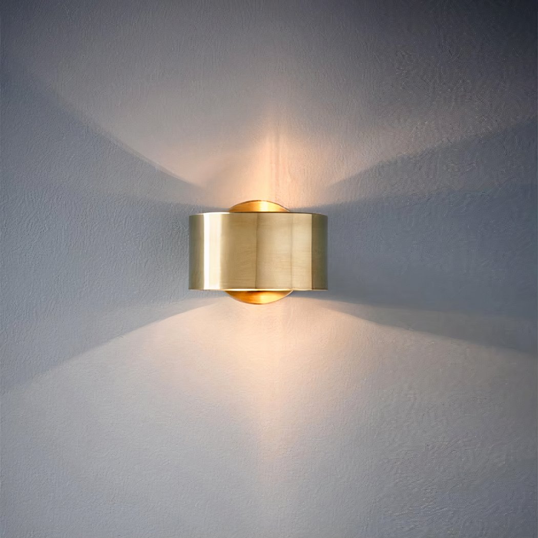 Applique murale en laiton minimaliste • Luminaires Tendance
