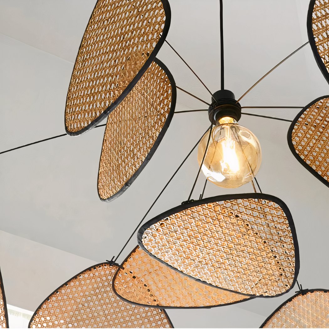 Suspension en rotin et osier • Luminaires Tendance
